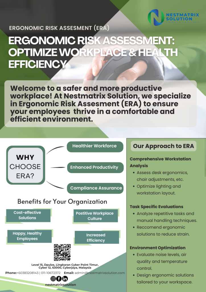 Ergonomic Risk Assessment (ERA) – Nestmatrix Solution